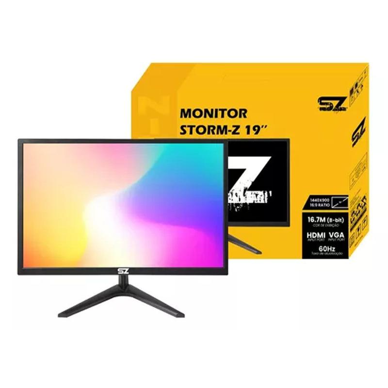 Monitor Led Brx Storm-z 19'' Hdmi + Vga (Msz19bk) - Monitor para ...
