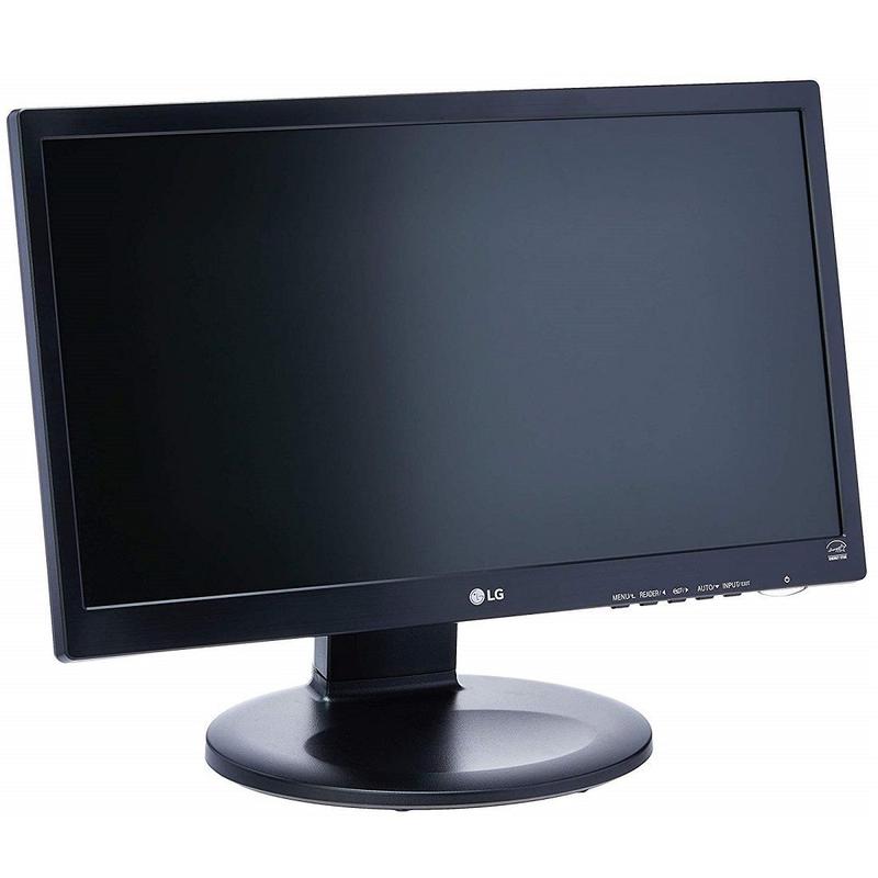 Monitor LED HD 19,5 (20 Polegadas) VGA DVI Pivot Altura Inclinação ...