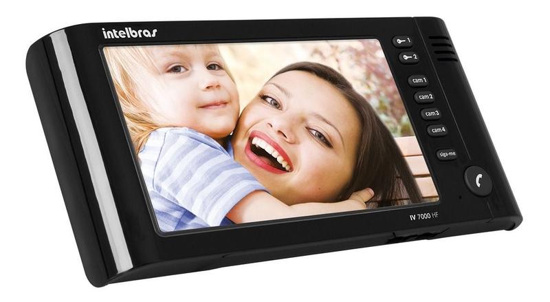 Monitor Modulo Interno Iv 7000 Hf Lcd Preto Intelbras - Monitor para ...