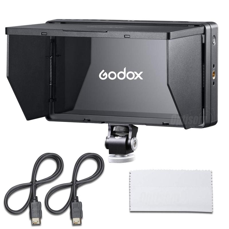 Monitor Para Câmeras DSLR Mirrorless Touchscreen Godox Gm55 5.5" Hdmi ...
