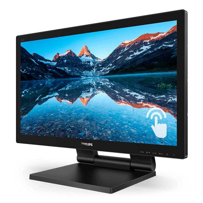 Monitor Philips 21.5'' Touch 75Hz FHD VGA DVI HDMI - 222B9T - Monitor ...