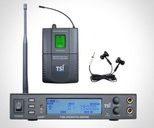 Monitor Sem fio Pessoal PONTO IEM-8 Tsi Profissional - Interfone e ...