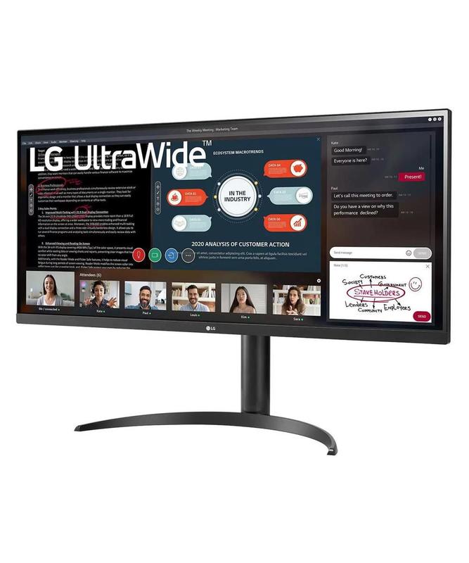 Monitor UltraWide LG 34"21:9 FullHD IPS 75Hz 5ms 2 HDMI HDR10 Freesync ...