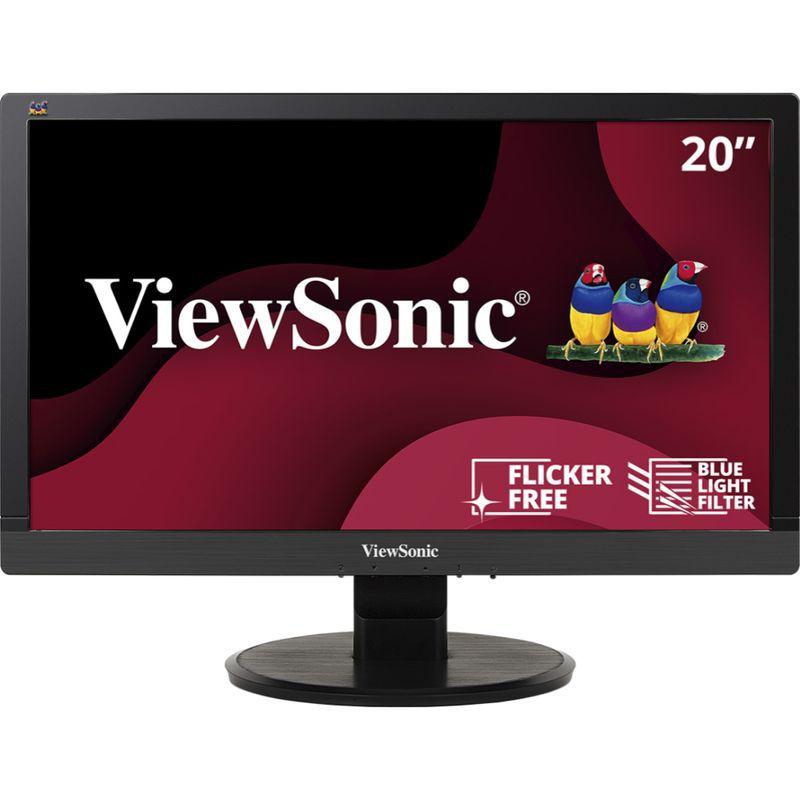 Monitor Viewsonic Va2055Sm 0 De 20 Pol Fhd - Monitor para Computador ...