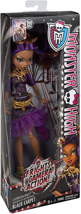 Monster High Clawdeen Wolf Luz Camera, Ação - mattel - Bonecos ...