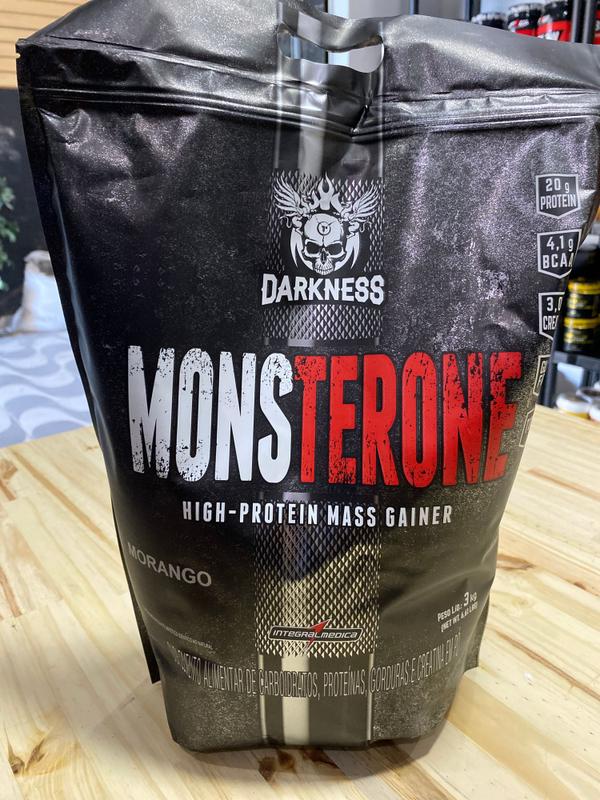 Monsterone 3Kg Darkness - IntegralMédica - Pré Treino - Magazine Luiza