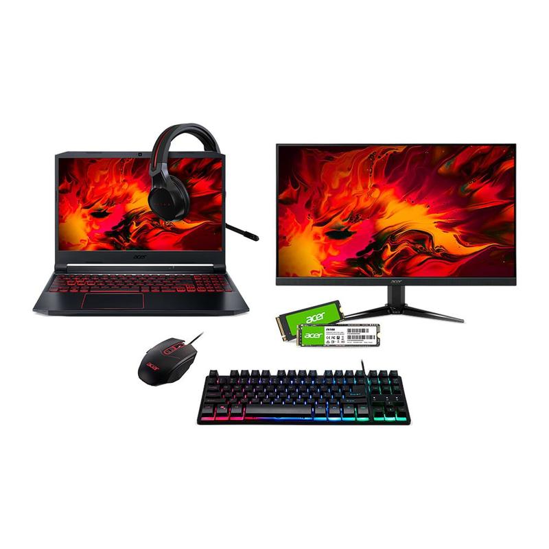 Monte seu Setup Gamer Acer Nitro 5 AN517-52-50RS Windows 11 Home GTX ...