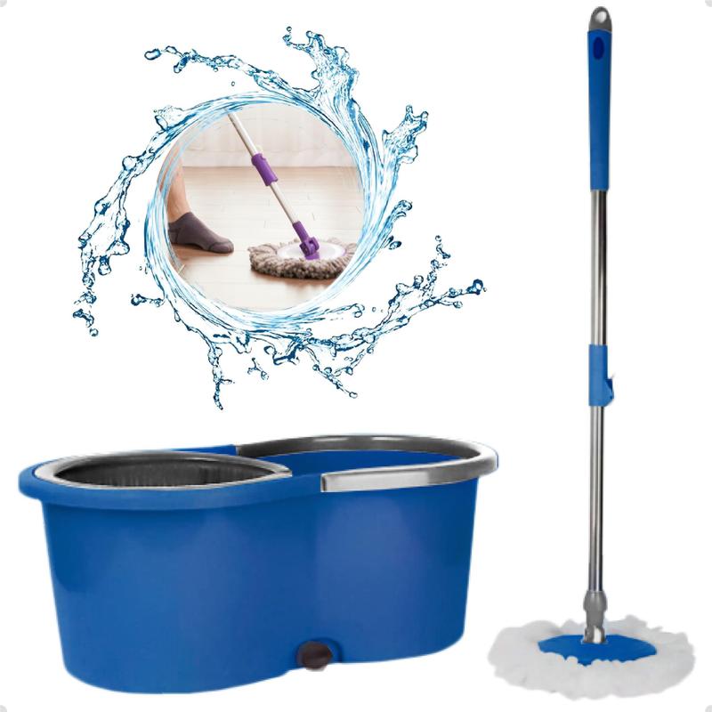 Mop De Limpeza Com Balde Profissional Doméstico 360 Graus Linha Premium ...