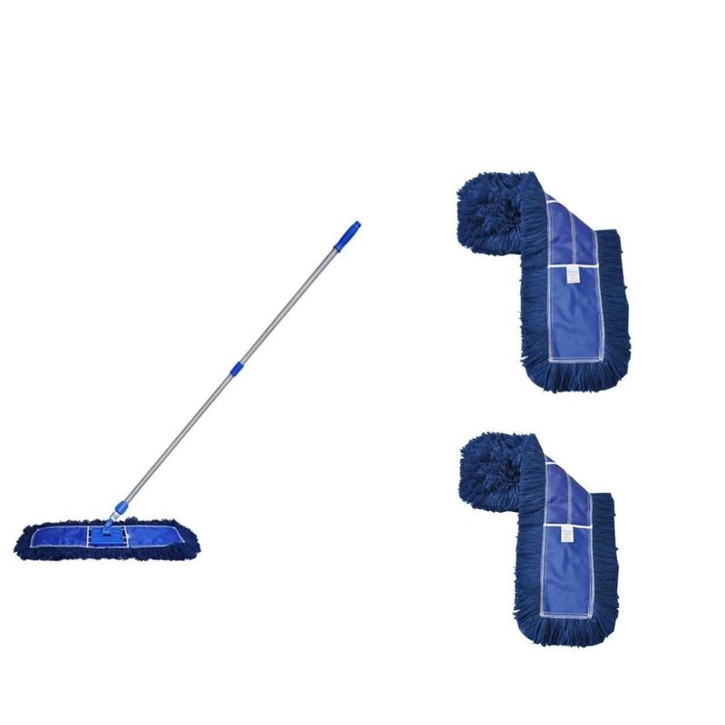 Mop Pó Euro 60Cm Cj60E + 2 Refis Bralimpia - Euror - Mop - Magazine Luiza