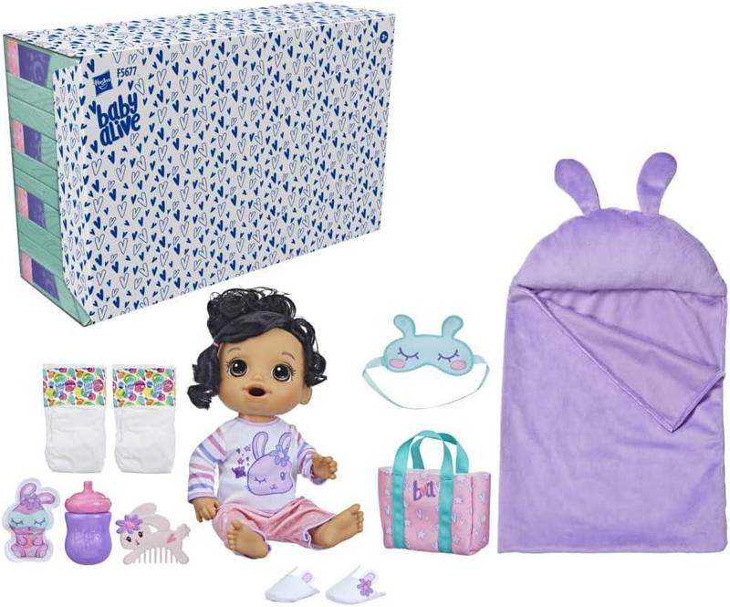 Morena Pijama Coelhinha Faz Xixi Baby Alive - Hasbro F5677 - Boneca ...