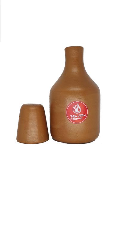 moringa de água argila ceramica artesanal decoracao com copo - Meu ...