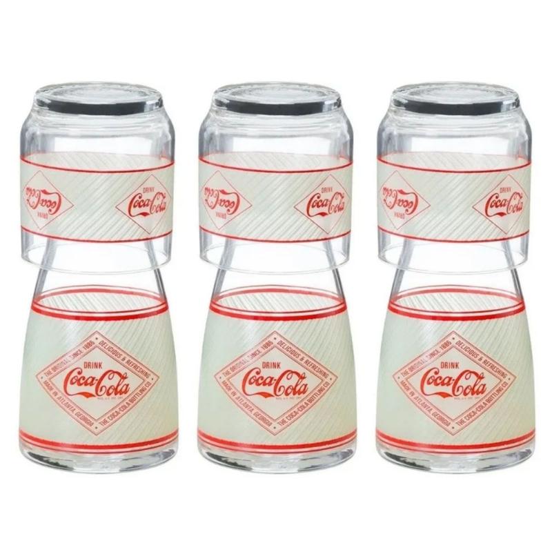 Moringa Garrafa Decanter Vidro Coca Cola 500ML Copo 290ML 3 - NADIR FIGUEREIDO - Garrafa ...