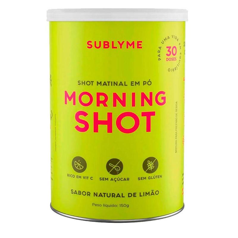 Morning Shot Sublyme Lata 150g - Produtos para Energia - Magazine Luiza