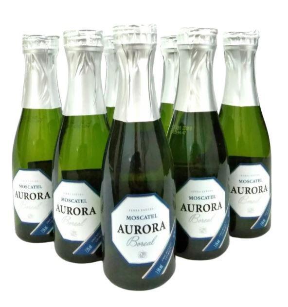 Moscatel Aurora Boreal Espumante 187 Ml Kit Com 06 Unidades - Vinícola ...
