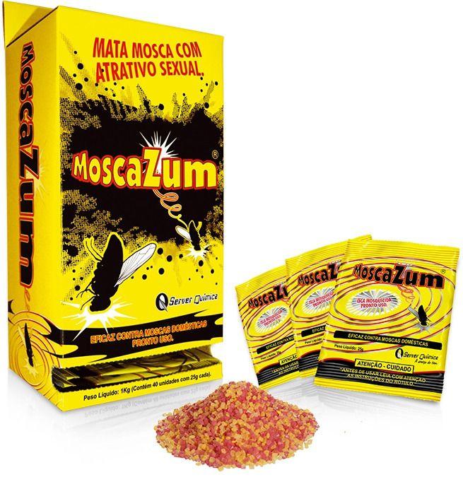 Moscazum 1 kg contém 40 sachês mata mosca com atrativo - Moscazum 1 Kg ...