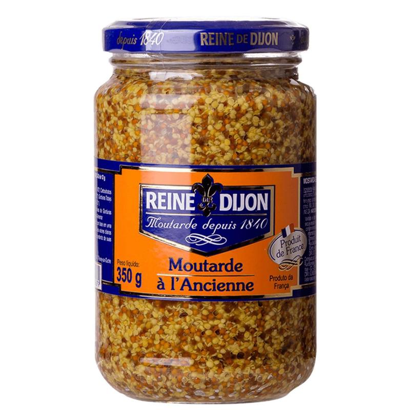 Mostarda Francesa Reine Dijon Al' Anciene 350G - Mostarda - Magazine Luiza