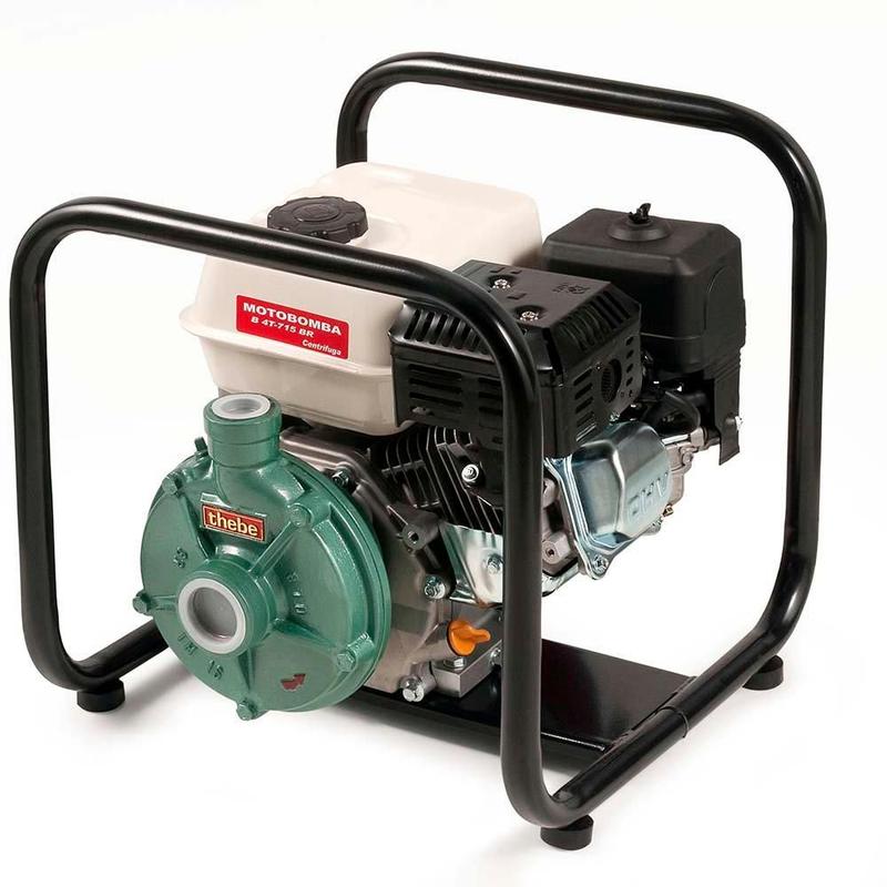 Motobomba Centrífuga 1.1/2 x 1 Pol. 5,5CV Partida Manual B4 - BRANCO ...