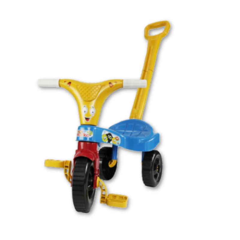 Motoca Infantil Motinha Menino Com Empurrador Motika Azul Haste - Lugo ...