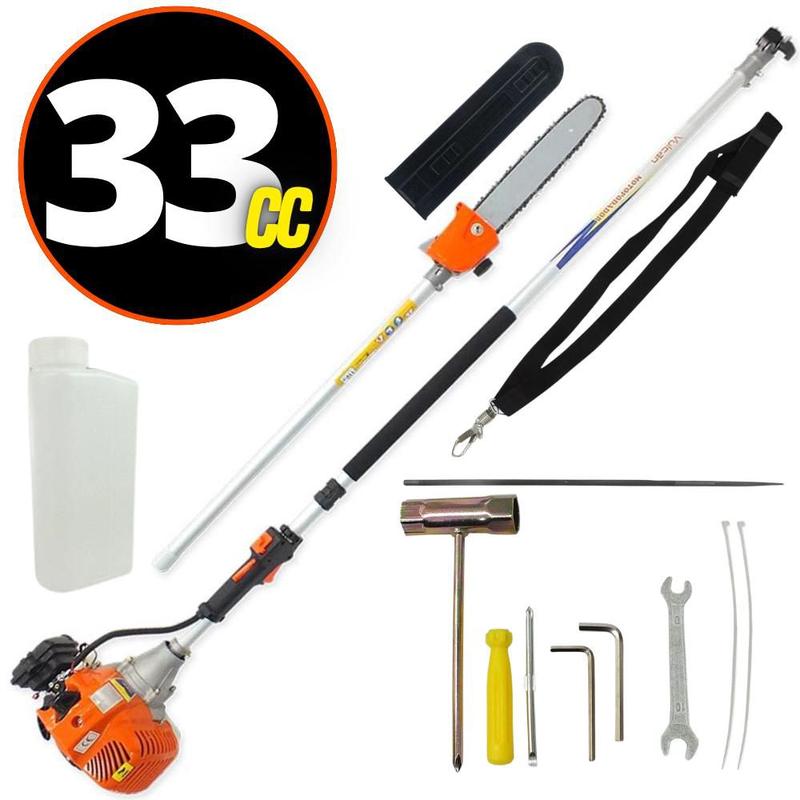Motopodador de Galhos Vulcan VP3300L 33CC Motor 2 Tempos Com Extensor ...