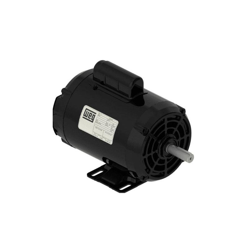 Motor 1CV 2 Polos Monofásico 110/220 V com Pés - Weg - Motor Elétrico ...