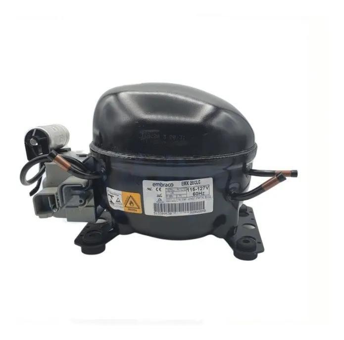 Motor Compressor Embraco Emx20clc R600a 127v 3.7LRA 1PH - Peças para ...