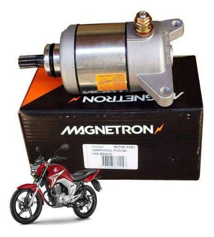 Motor de Partida Titan 150 Todas Magnetron - Auxiliar de Partida ...