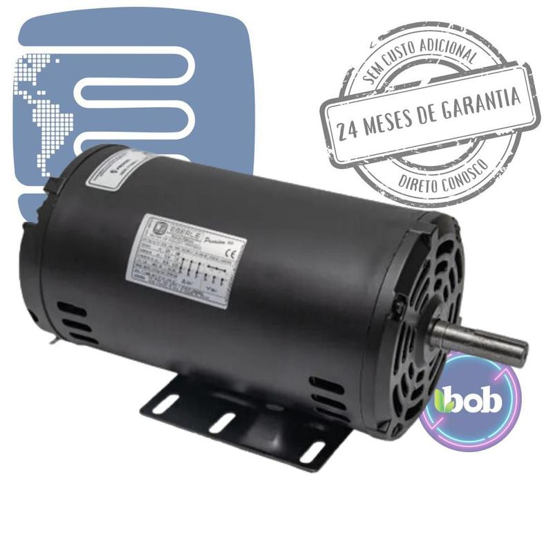 Motor Elétrico Trifásico 1cv 2 Pólos Alta Rotação 220/380 V - MERCOSUL ...