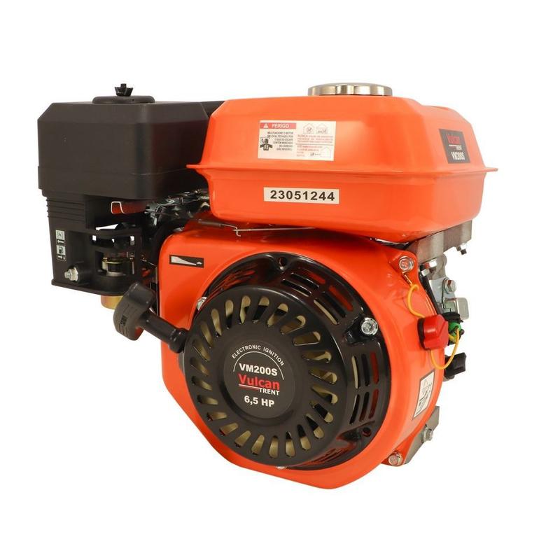 Motor Gasolina 4T 6,5HP 196cc VM200S Vulcan com Sensor Óleo - VULCAN ...