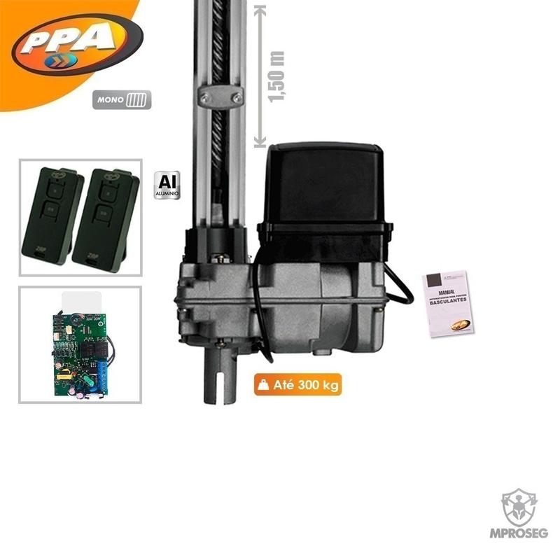 Motor portão bv home 300 1/4 ppa 1,50m - Automatizador de Portão - Magazine Luiza
