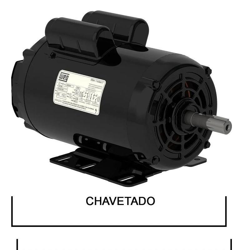 Motor Weg Para Betoneira Menegotti/csm 400l Weg 127/220v 2cv ...