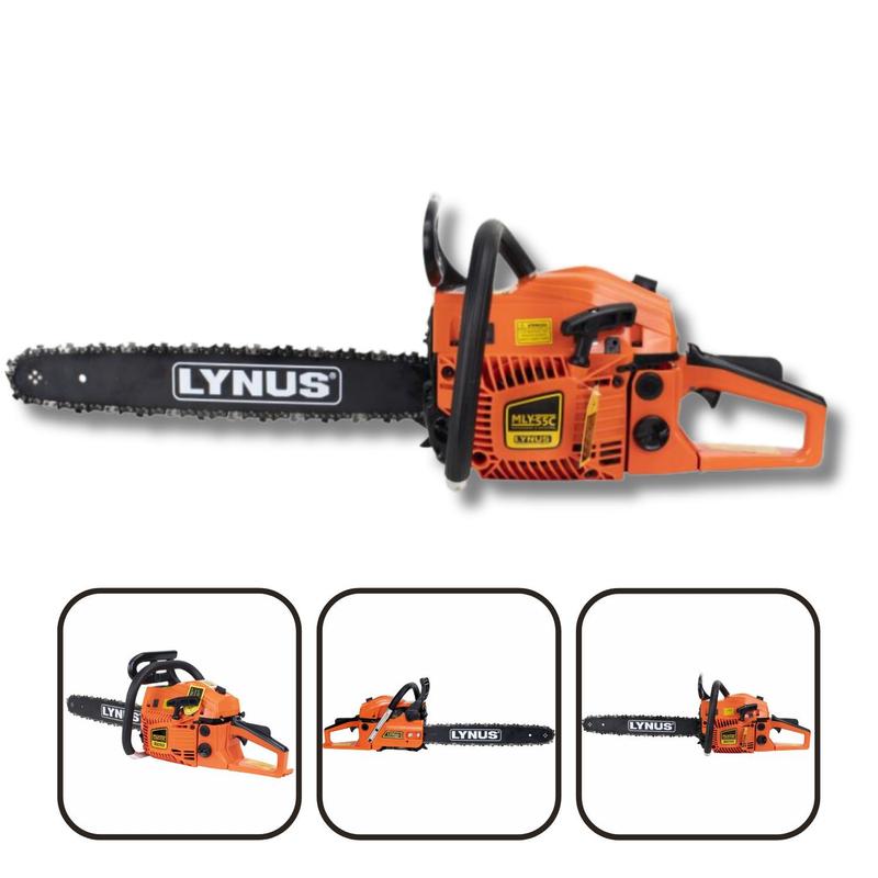 Motosserra A Gasolina 55cc Profissional Moto Serra Motoserra - Lynus ...