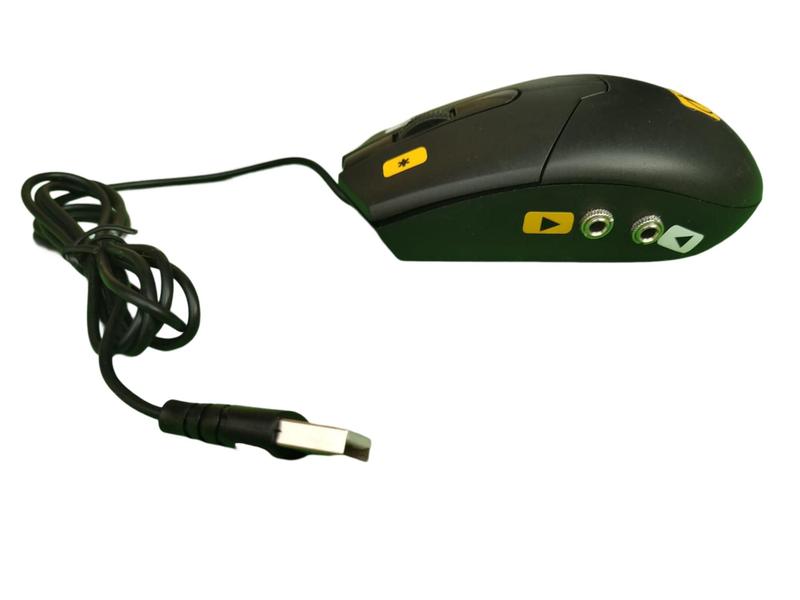 Mouse Adaptado USB com 2 Saidas para Acionadores Assistivos ...