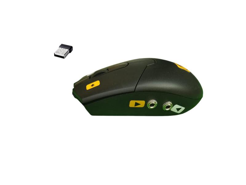 Mouse Adaptado Wireless com 2 Saidas para Acionadores Assistivos ...