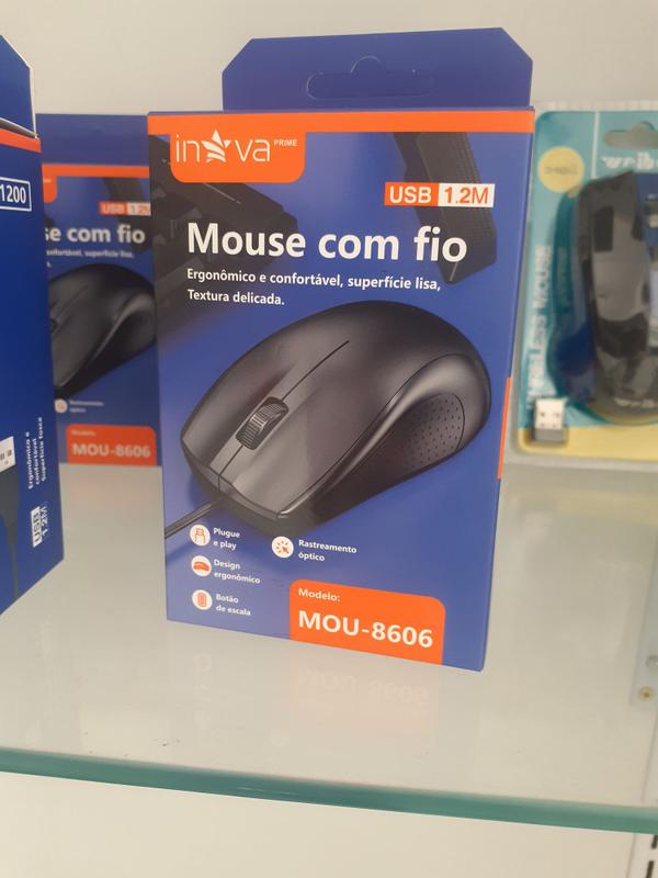 Mouse com fio - Inova - Mouse - Magazine Luiza
