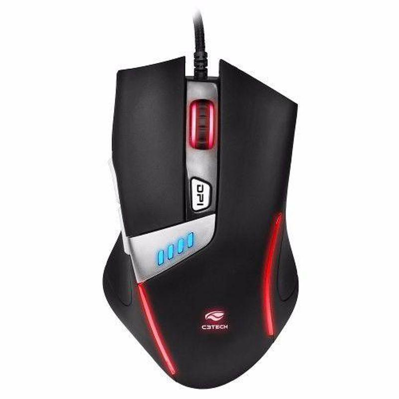 Mouse Gamer 4000 Dpi Usb Griffin MG-500BK - C3tech - Mouse Gamer ...