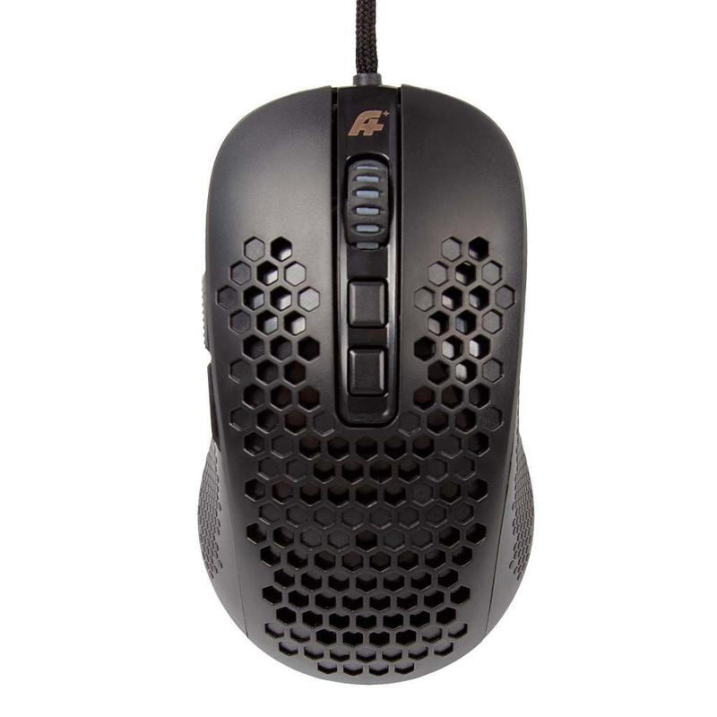 Mouse gamer a+plus tech pyro rgb 16000 dpi switch huano, cabo trançado ...