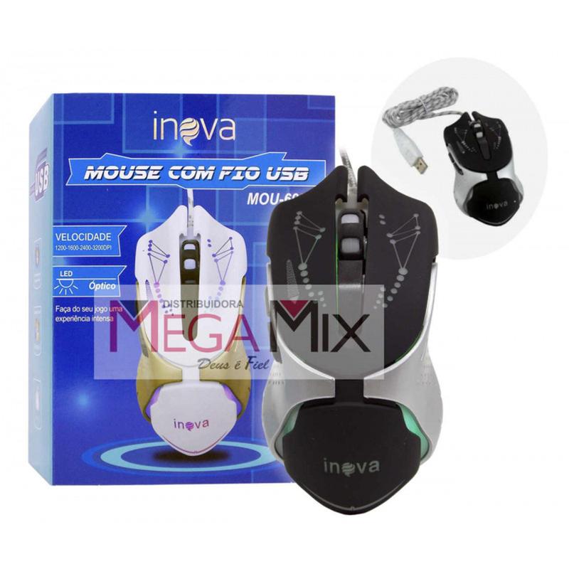 Mouse gamer com fio inova - Mouse Gamer - Magazine Luiza