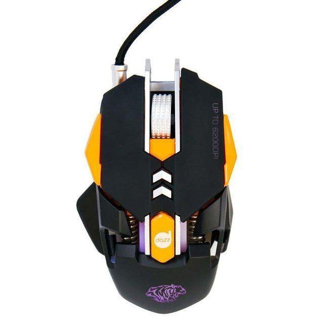 Mouse Gamer Dazz Thundertank 6200dpi Leitor Infravermelho - Mouse Gamer ...