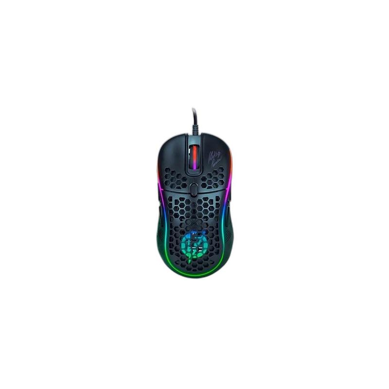 Mouse Gamer Elg Flkm003 Flakes Power Air 8 Botoes 7200 Dpi Led Preto ...