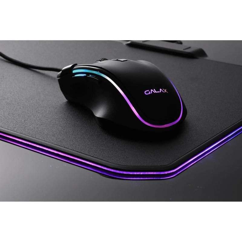Mouse Gamer Galax Slider Series Sld-01, 7200 DPI, RGB, 8 Botões, Preto ...