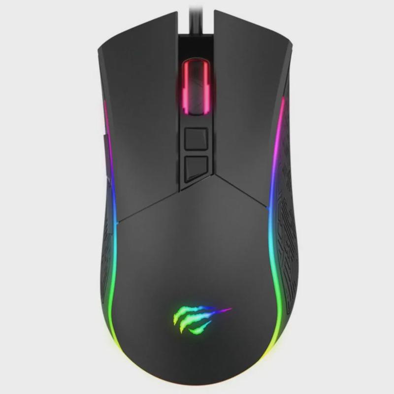 Mouse Gamer Havit HV-MS1018 3200 dpi 6 Botões rgb Preto - SMARTCASE ...