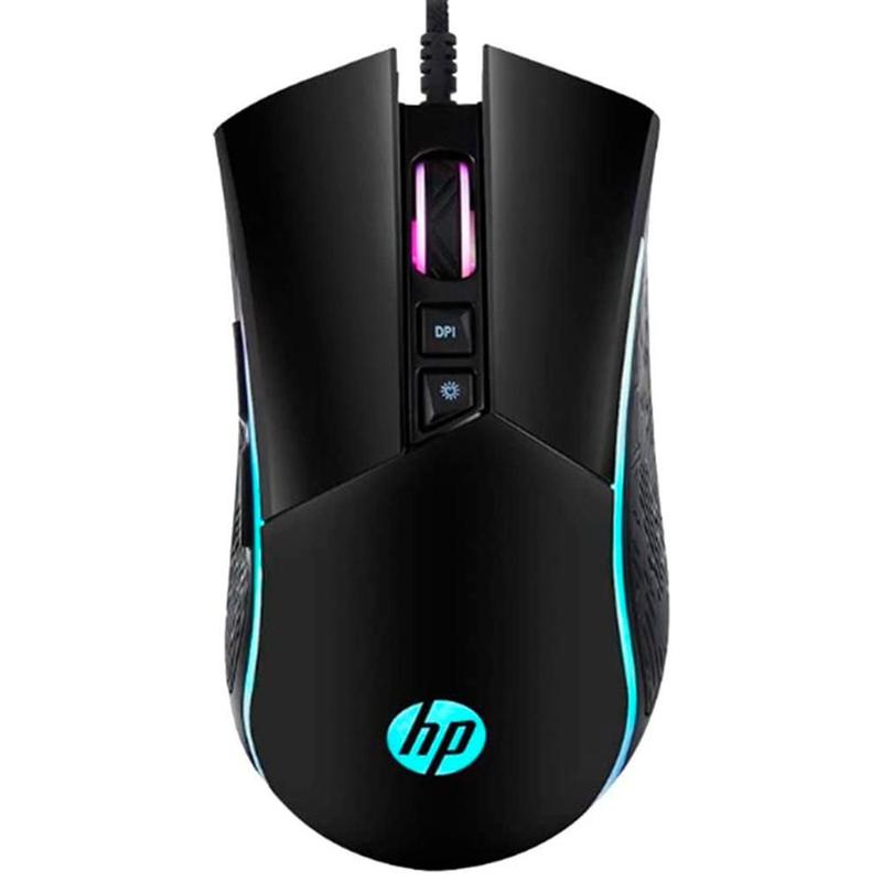 Mouse Gamer HP M220 - 4800dpi - RGB - 7 Botoes - 1QW51AA - Mouse Gamer ...