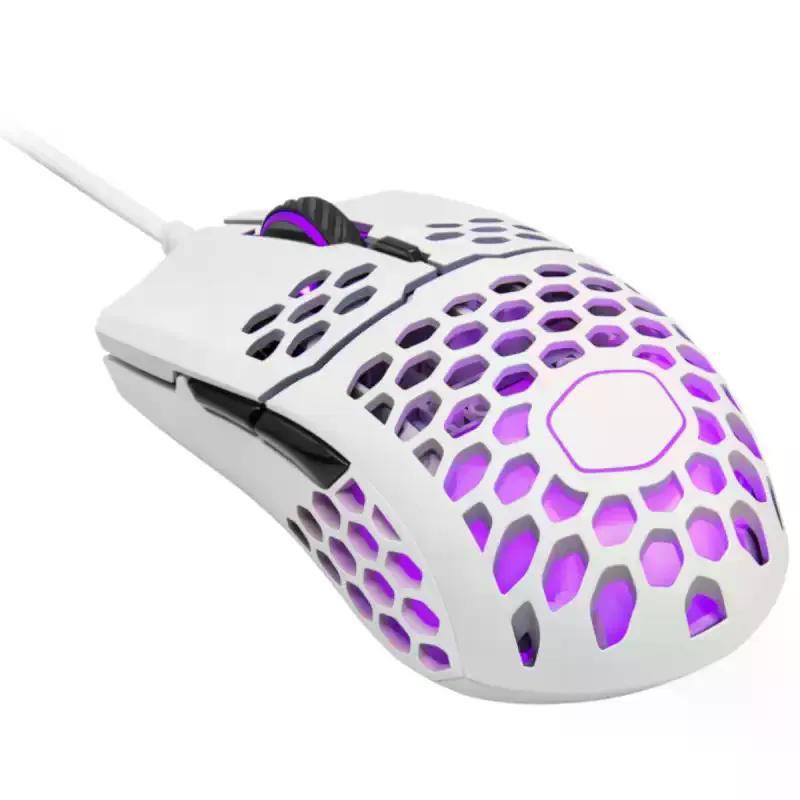Mouse Gamer Mm711 Branco Fosco Rgb 16000 Dpi - 6 Botões - Cooler Master ...