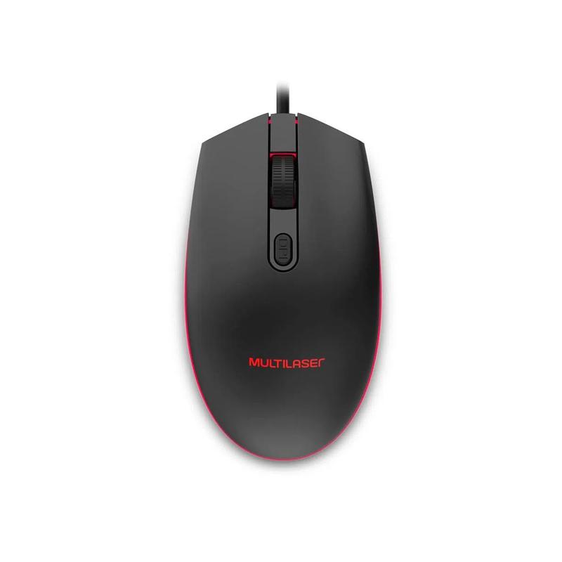 Mouse Gamer Multilaser 2400DPI LED 7 Cores Multilaser MO298 - Mouse Gamer - Magazine Luiza