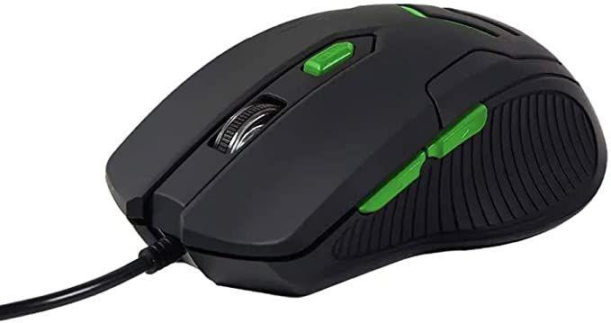 Mouse Gamer Multilaser MO273 com Mousepad, Preto/Verde - Kit Mouse e ...