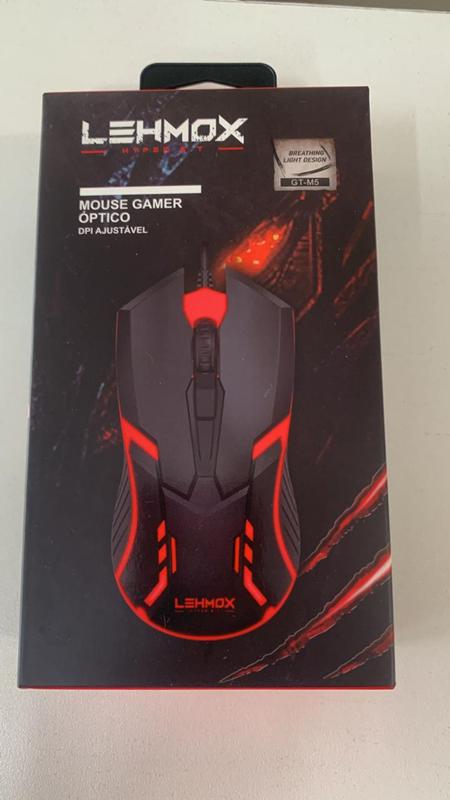 Mouse gamer optico - Lehmox - Mouse Gamer - Magazine Luiza
