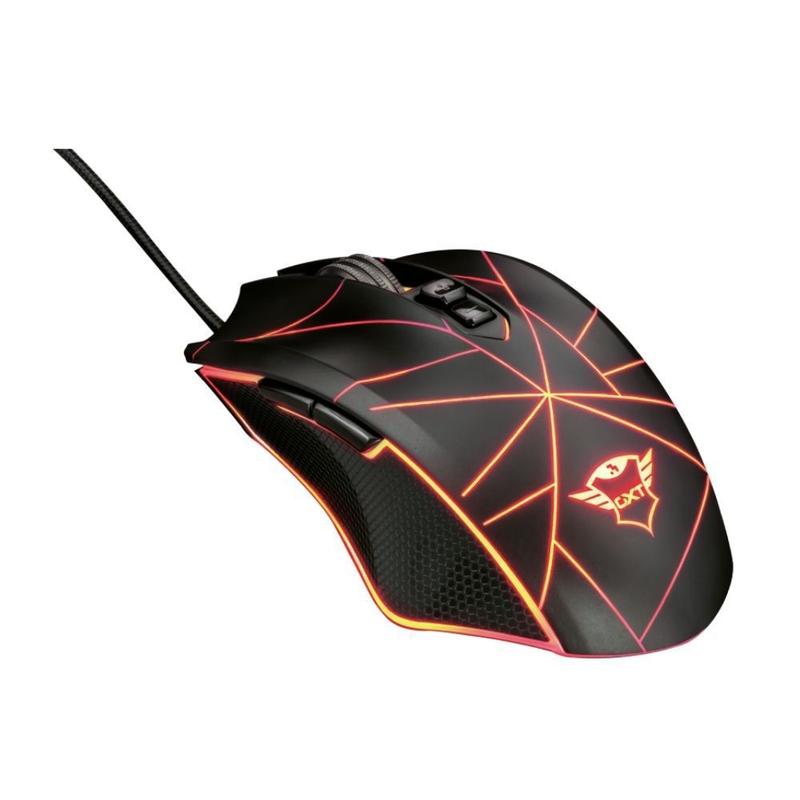 Mouse Gamer Para Jogos Trust GTX160 RGB 4.000DPI Macro - Mouse Gamer ...
