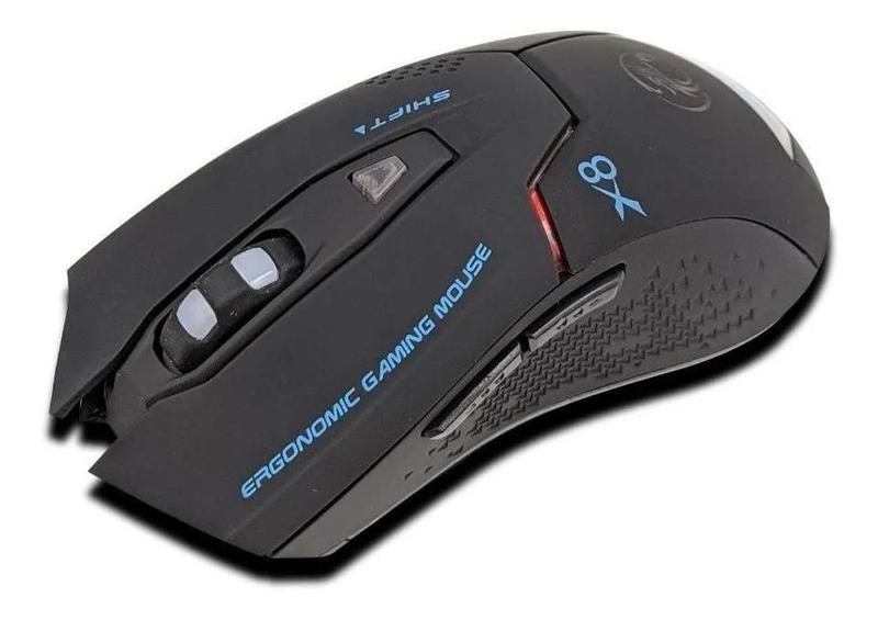 Mouse Gamer Profissional Led Jiexin X8 Usb Optico - Gama Loja - Mouse ...