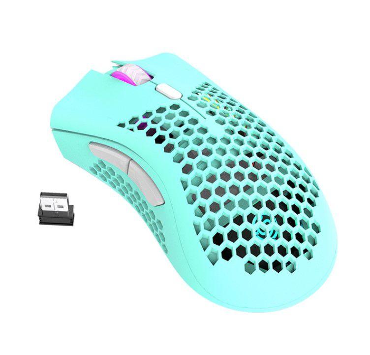 Mouse Gamer Sem Fio 2,4g 3200dpi Recarregável Luz Rgb - K-Snake - Mouse ...