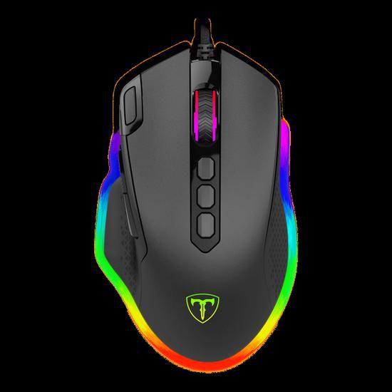 Mouse Gamer T-Dagger Battle T-TGM305 RGB / 10 Botoes / 8000 Dpi - Preto ...